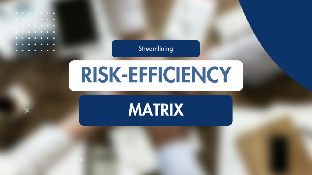 Risk-Efficiency Matrix: Streamlining Strategic Decision-Making in ...